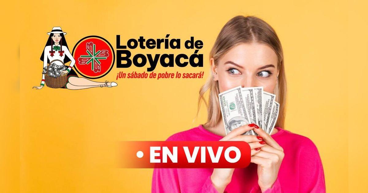 Lotería de Boyacá EN VIVO, 21 de diciembre: resultados y números ganadores del último sorteo vía ...