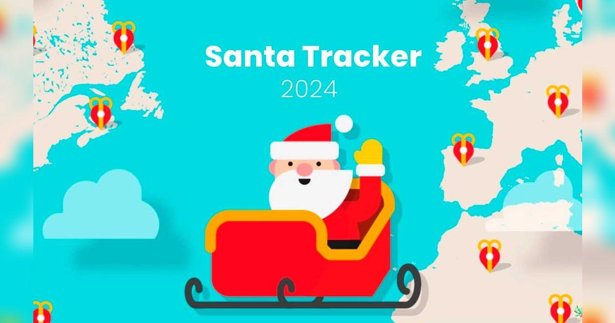 ¿A qué hora llegará Santa Claus a Perú? Así podrás ver el recorrido de ...