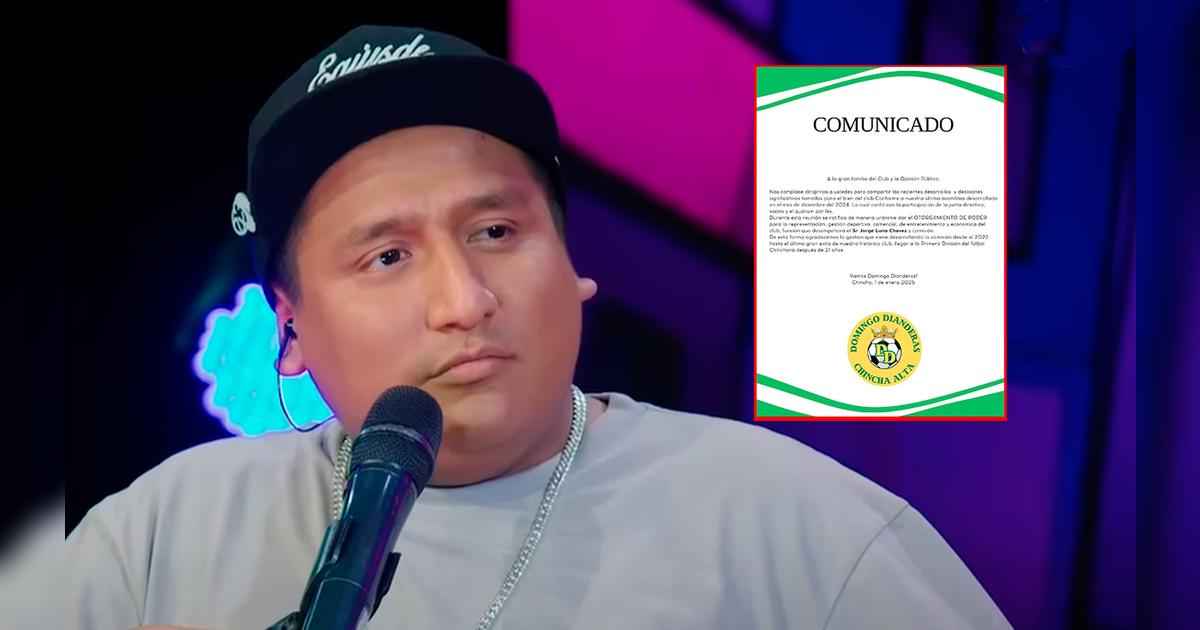 Jorge Luna compra club Domingo Dianderas FC de Chincha: buscará llegar ...