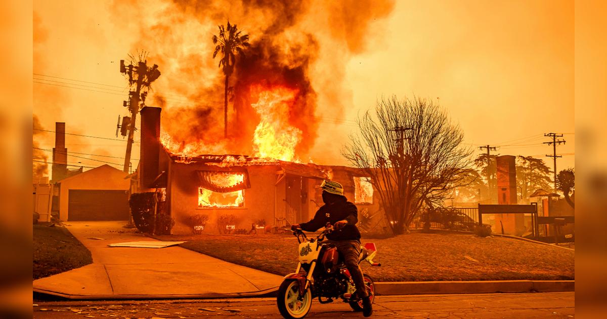 Incendio en Los Ángeles: estas son las fuertes imágenes de la ...