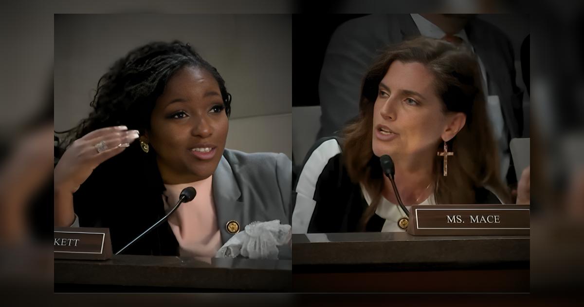 Nancy Mace desafía a Jasmine Crockett a "llevarlo afuera" tras fuerte ...