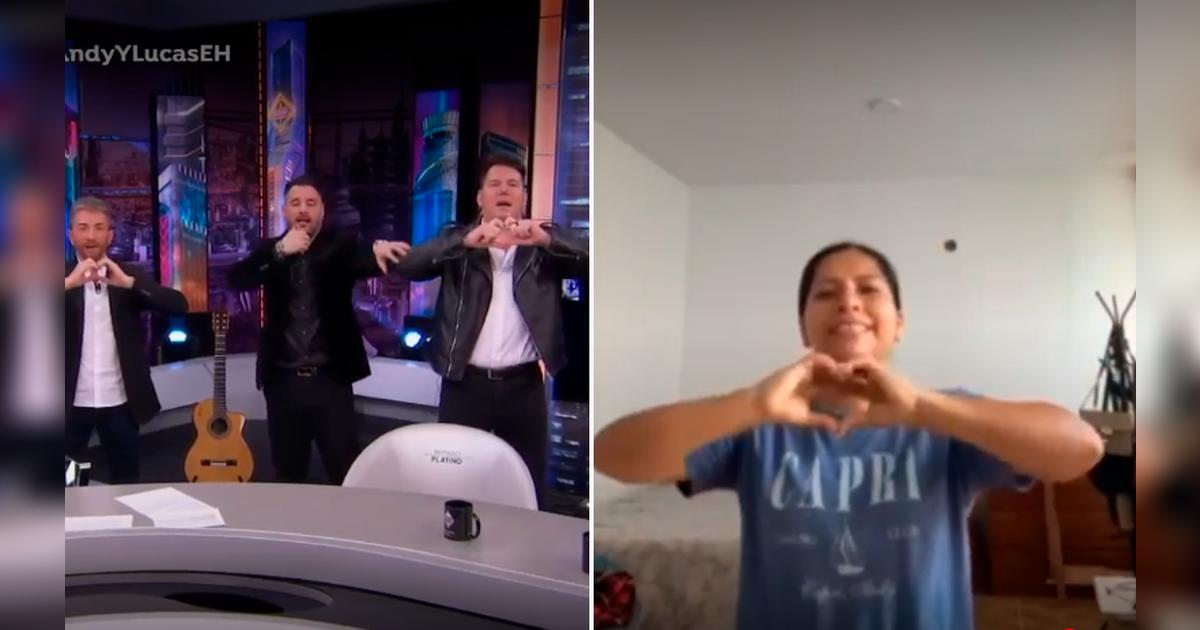 Tiktoker peruana Lis Padilla se encuentra con los cantantes ‘Andy y ...