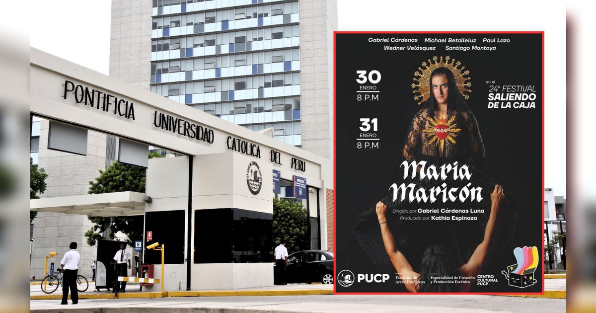 PUCP anuncia reprogramación del festival donde se presentará la obra 'María Maricón': ¿cuándo ...