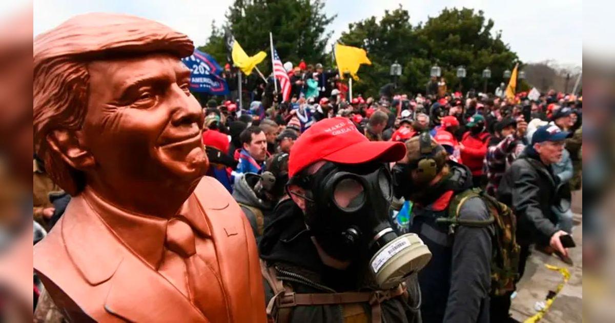 Matthew Huttle, indultado por Donald Trump por asalto en el Capitolio ...