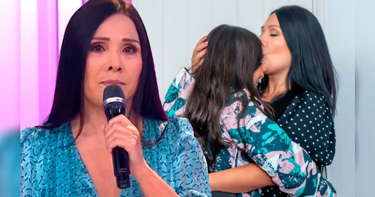 Tula Rodríguez se conmueve al anunciar la partida de su hija del Perú ...