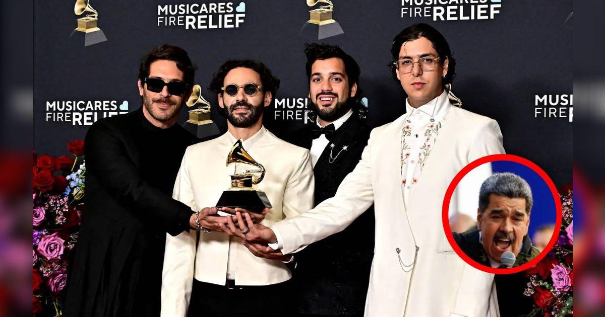 La banda venezolana que se “despidió” del país tras crítica de Maduro y ...