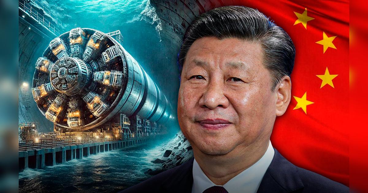 El último megaproyecto de China: el túnel más ancho del mundo construido con una perforadora en ...
