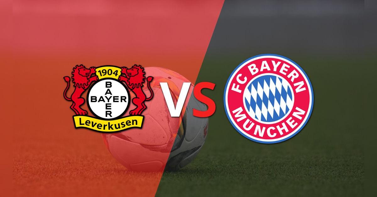 Empate a 0 en el comienzo del segundo tiempo entre Bayer Leverkusen y ...