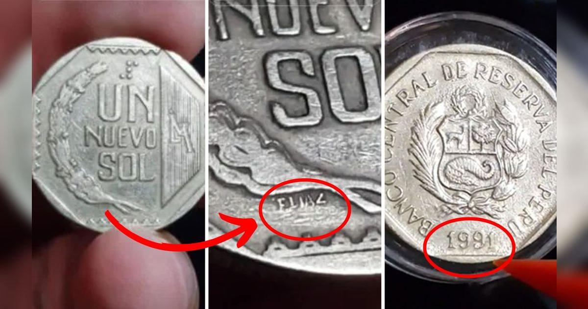 La moneda peruana de S/1 de 1991 que puede valer S/500: ¿cómo es y por ...