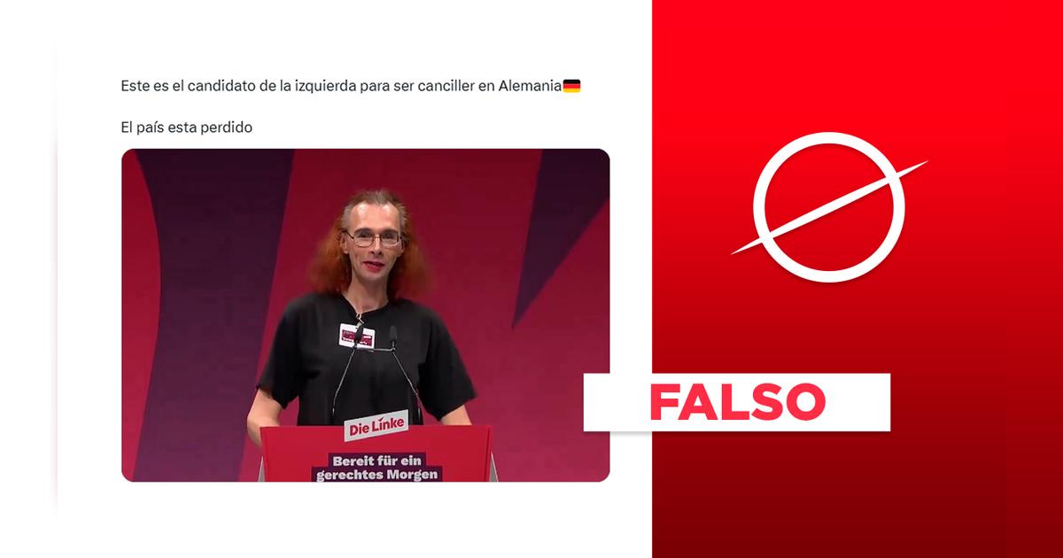 Video no muestra a Heinrich Alexandra como candidata a canciller de ...