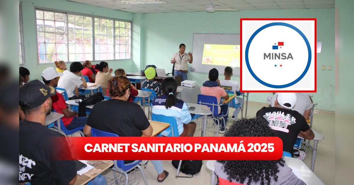 Carnet sanitario MINSA Panamá: conoce los costos y requisitos para ...