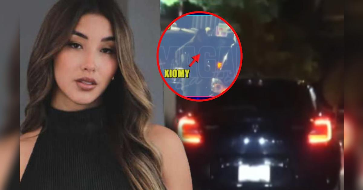 ¿Nunca terminaron? Filtran video de Xiomy Kanashiro en auto de familiar ...