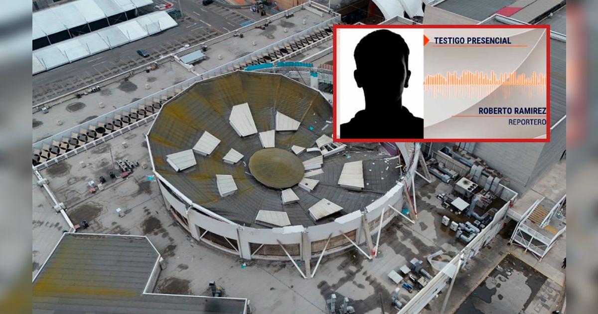 Testigo reveló ruidos extraños en el techo del Real Plaza Trujillo un ...