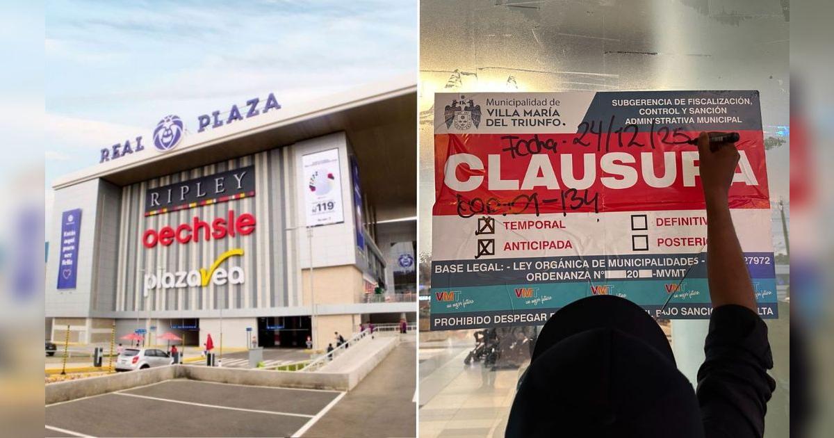 ¿Cuántas sedes y patios de comidas del Real Plaza han sido clausurados ...