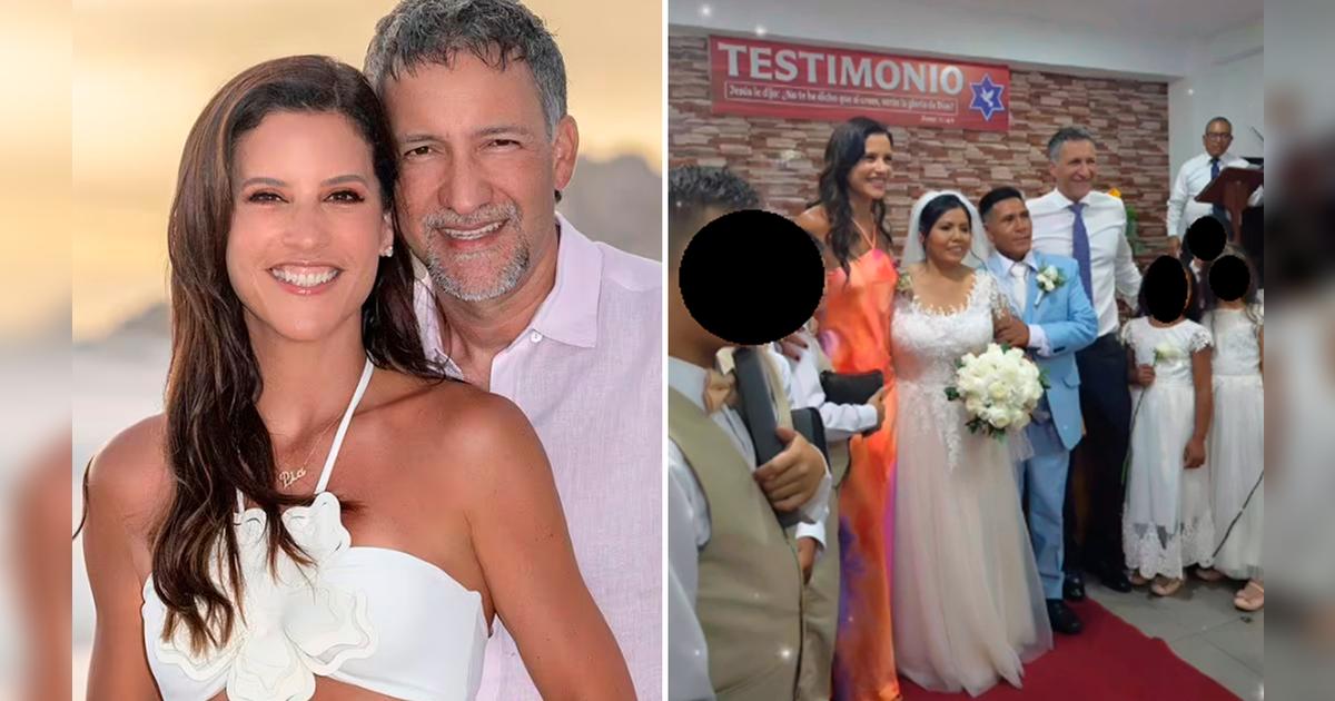 María Pía y Samuel Dyer hacen inolvidable boda a su trabajadora del ...