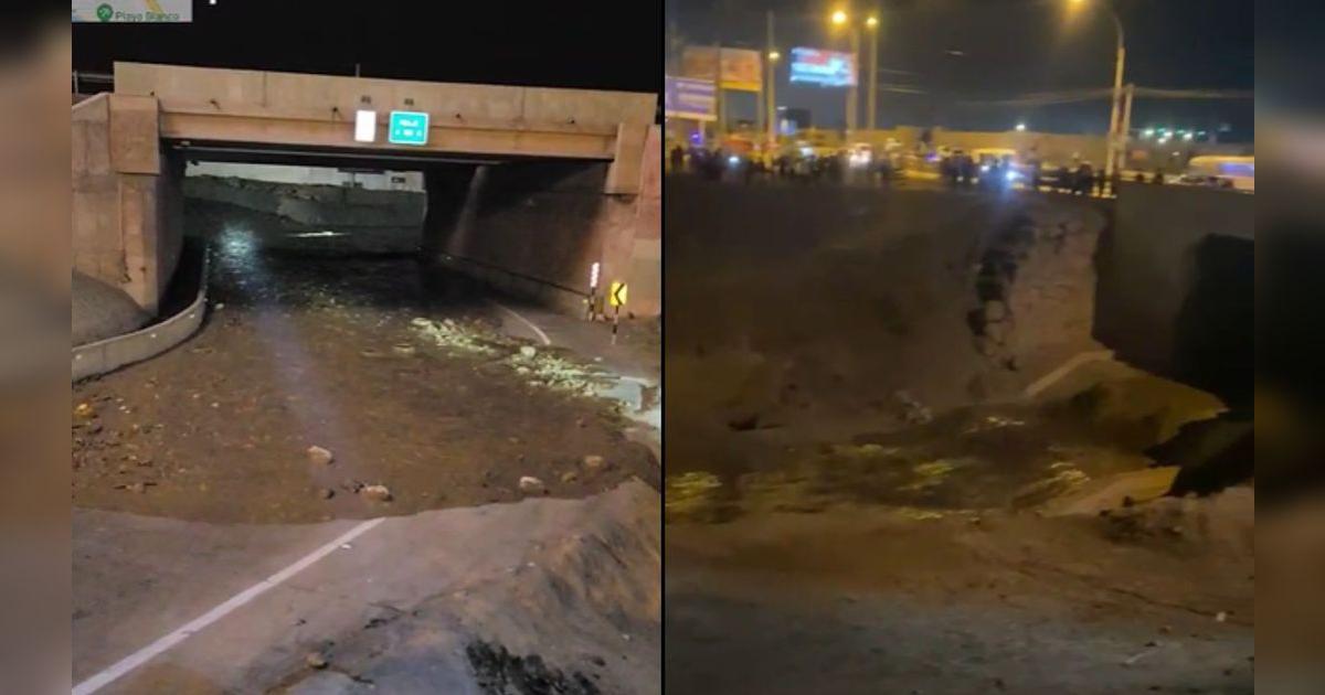 Alerta en Punta Hermosa: huaico de mediana magnitud se registra en la zona urbana por activación ...