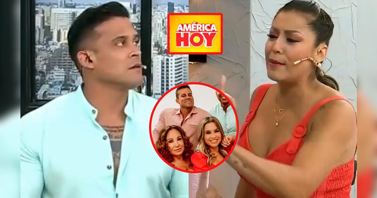 Karla Tarazona explota contra Christian Domínguez tras revelar que 'América hoy' lo quiere de ...