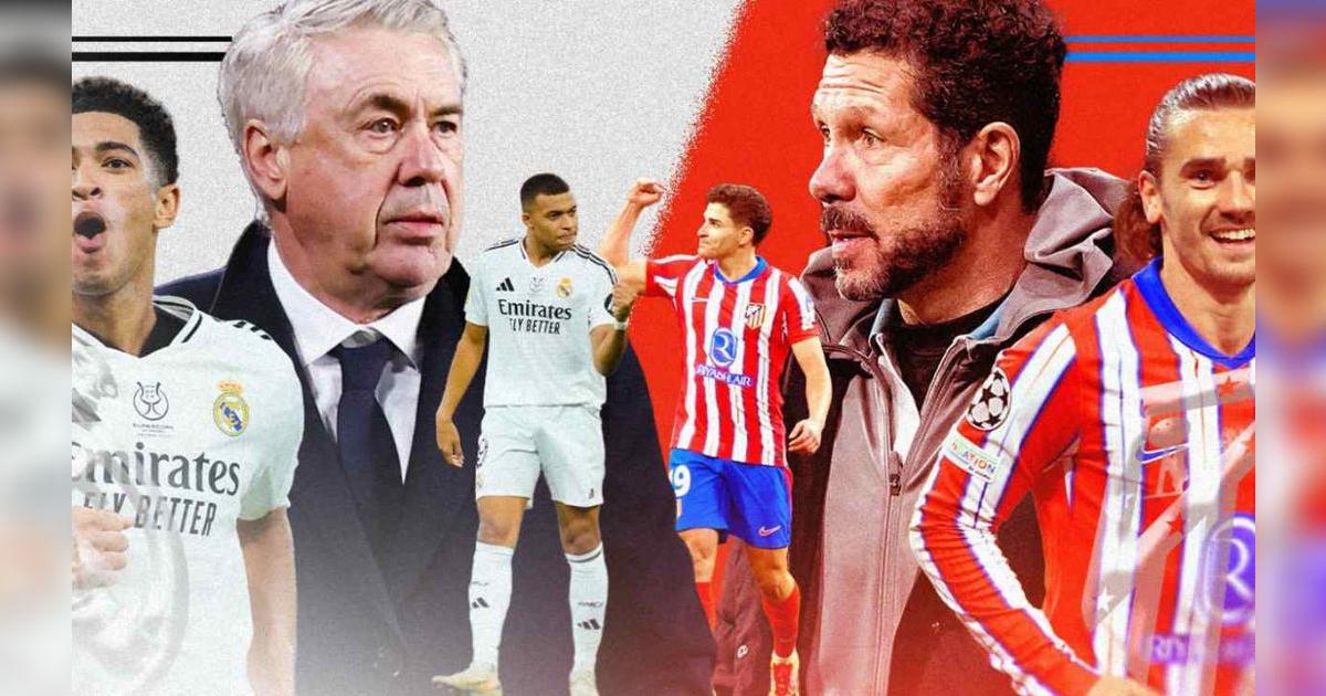 Cuándo y en qué canales ver Real Madrid vs. Atlético Madrid EN VIVO ...