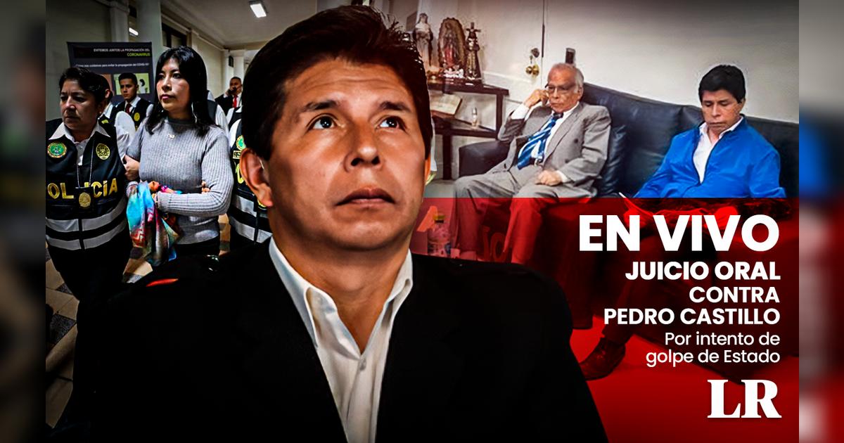 Pedro Castillo EN VIVO: expresidente rechaza acusación por golpe de Estado en el inicio del ...