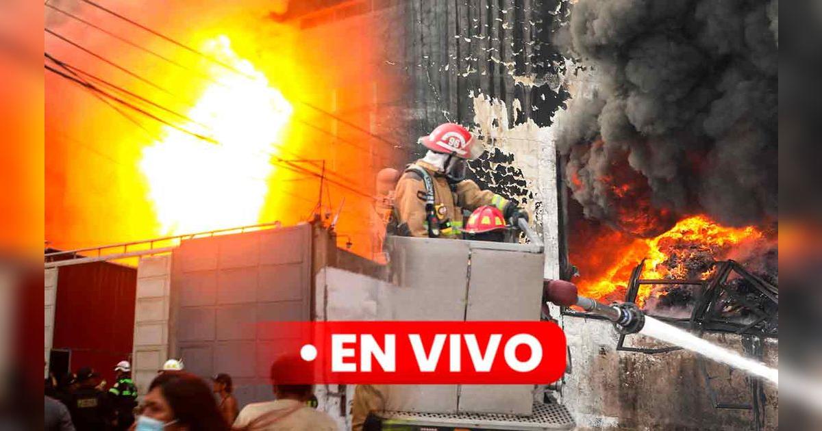 Incendio en Cercado de Lima EN VIVO: siete edificios han colapsado tras ...