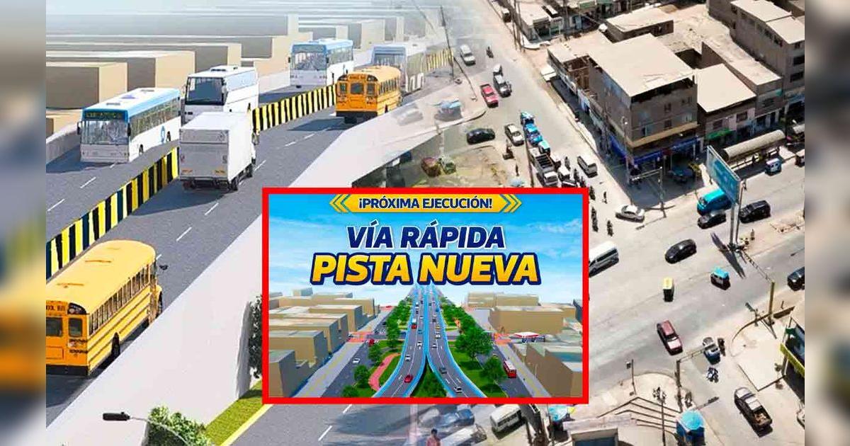 La nueva vía rápida en Lima Sur supera los S/300 millones y estará ...