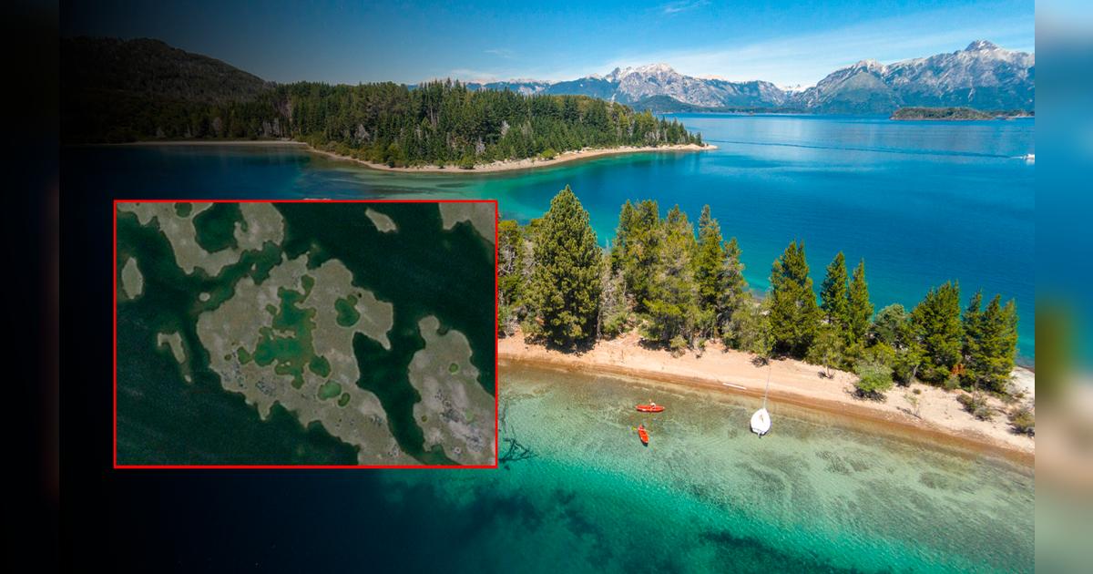 La isla dentro de un lago que está en una isla y esta se encuentra en ...