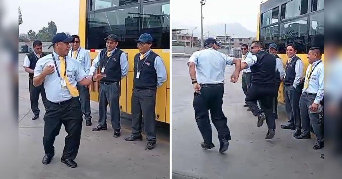 Conductores del Metropolitano rompen la rutina con divertido baile y ...