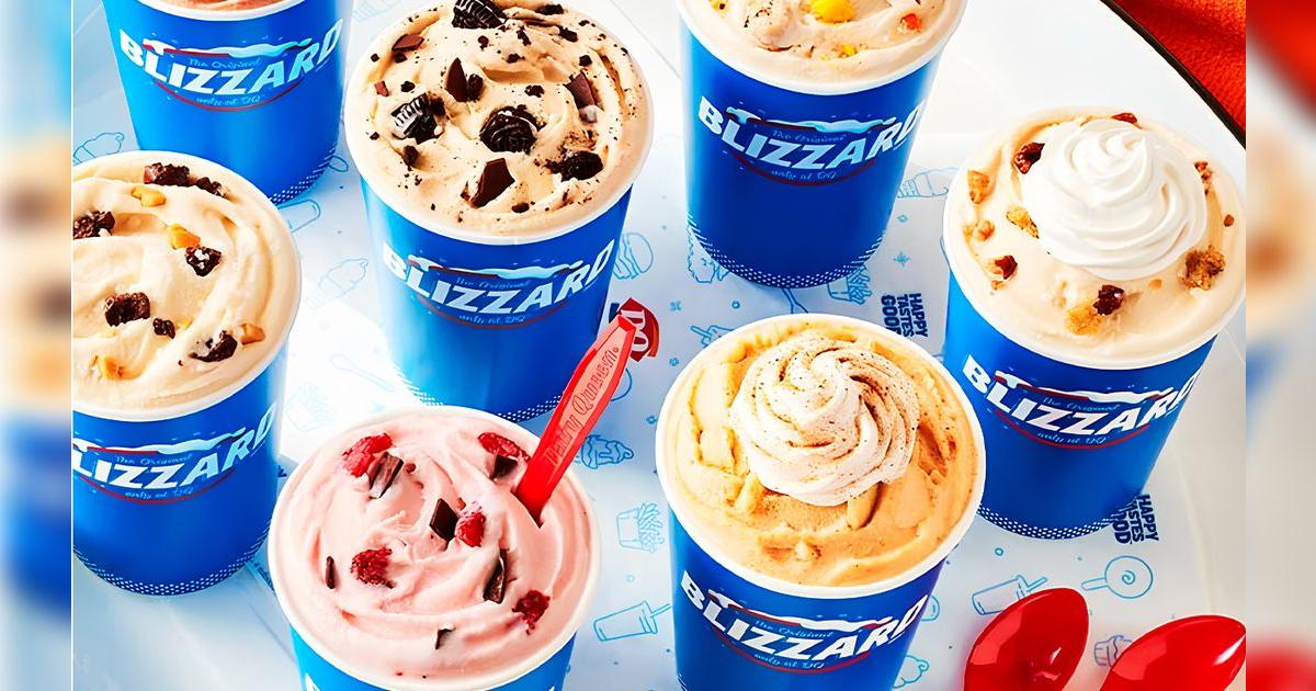 ¡Así puedes conseguir helados Blizzard en EEUU a 85 centavos de dólar ...