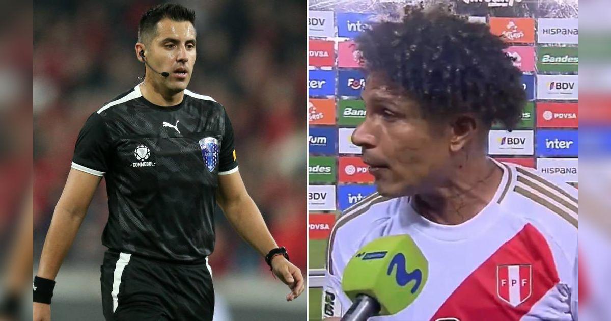 Selección peruana | Árbitro Cristian Garay se refirió a las fuertes ...