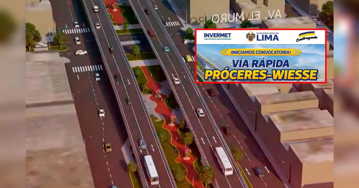 La nueva vía rápida Próceres-Wiesse que reducirá el tiempo de viaje en ...
