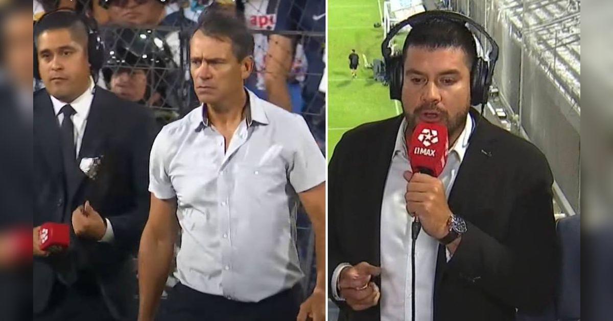 Alianza Lima vs Universitario | Erick Delgado apuntó en vivo contra ...