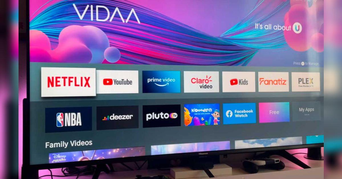 Smart TV | ¿Qué es VIDAA, el rival de Google TV, y qué funciones trae ...