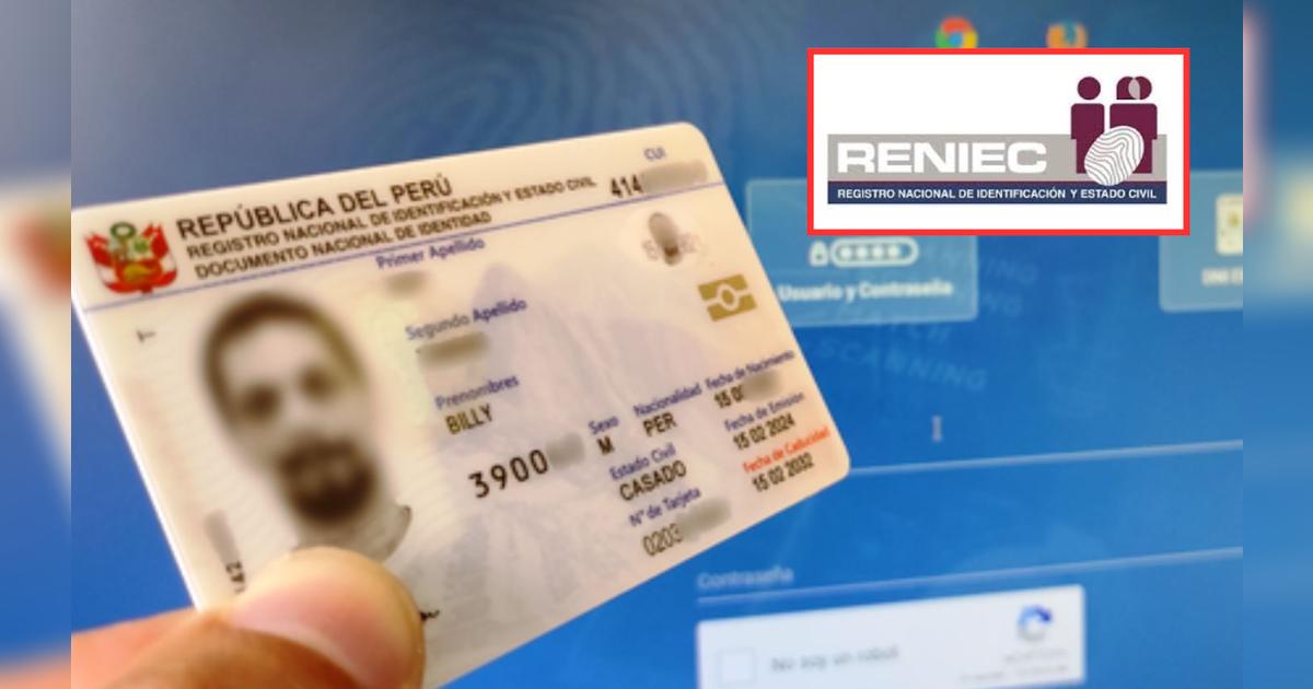 Nuevo DNI electrónico en Perú: Reniec anuncia diseño actualizado para ...