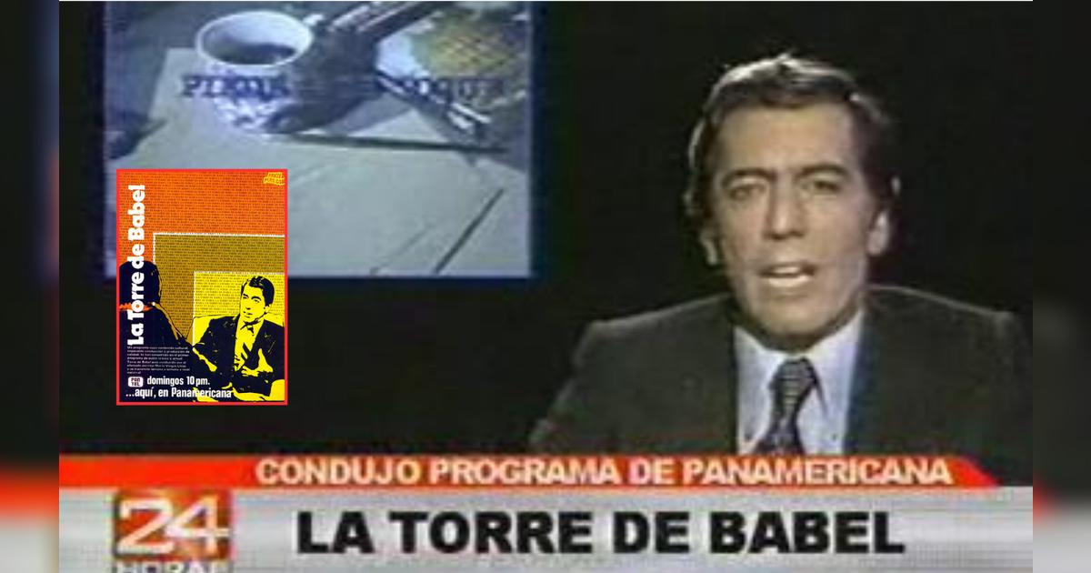 La faceta menos conocida de Mario Vargas Llosa: la vez que debutó como conductor de TV en 'La ...