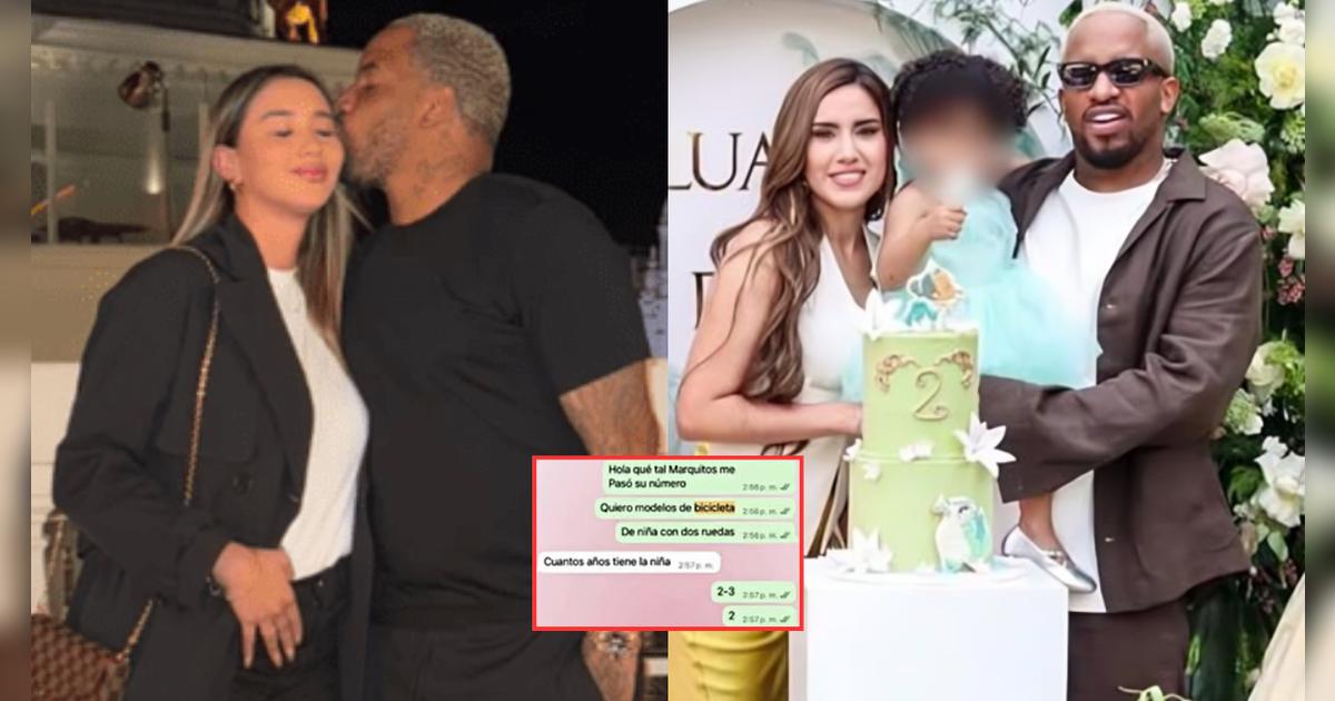 Jefferson Farfán expone chats de Xiomy Kanashiro y muestra regalo que ...