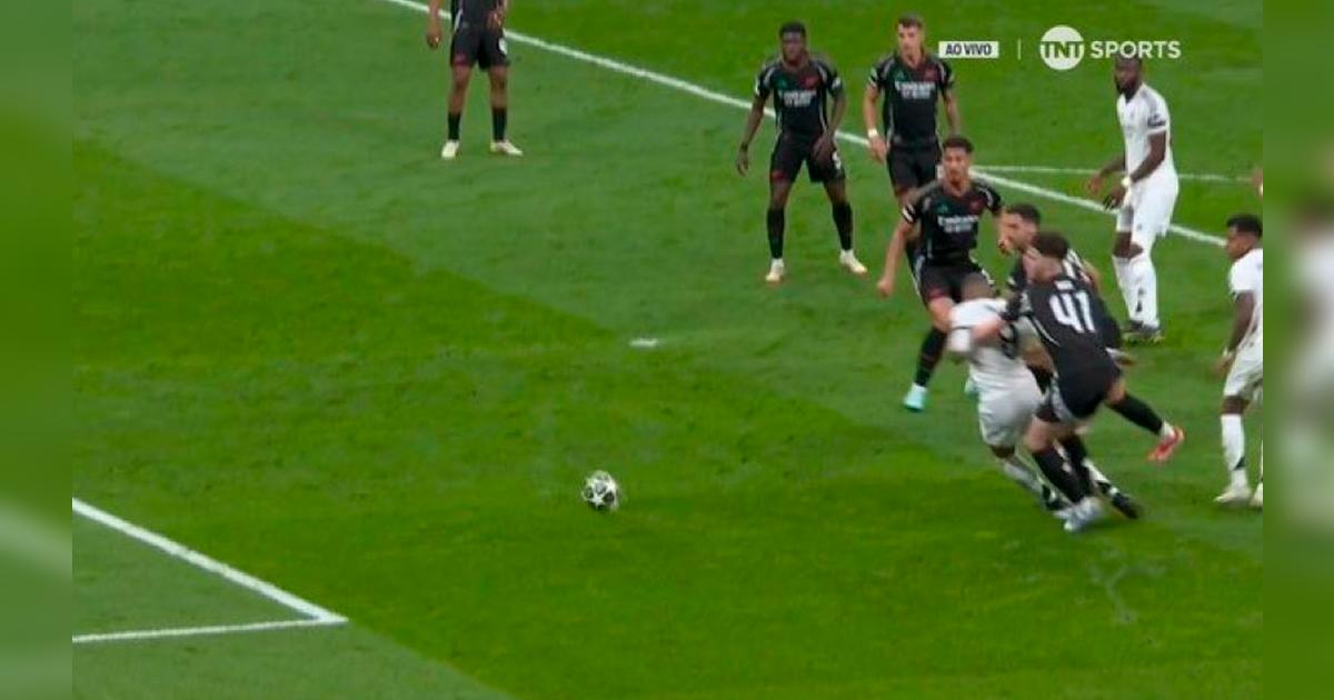 Real Madrid vs Arsenal | Kylian Mbappé quiso sorprender al árbitro ...