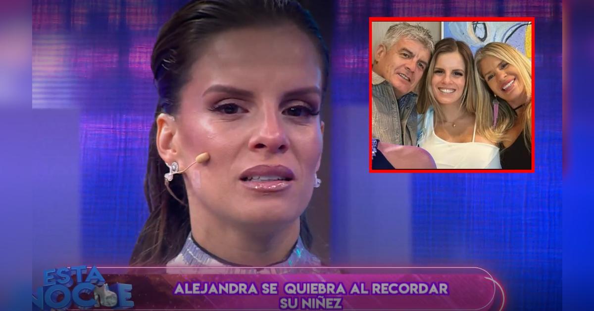 Alejandra Baigorria rompe en llanto al hablar sobre la separación de ...