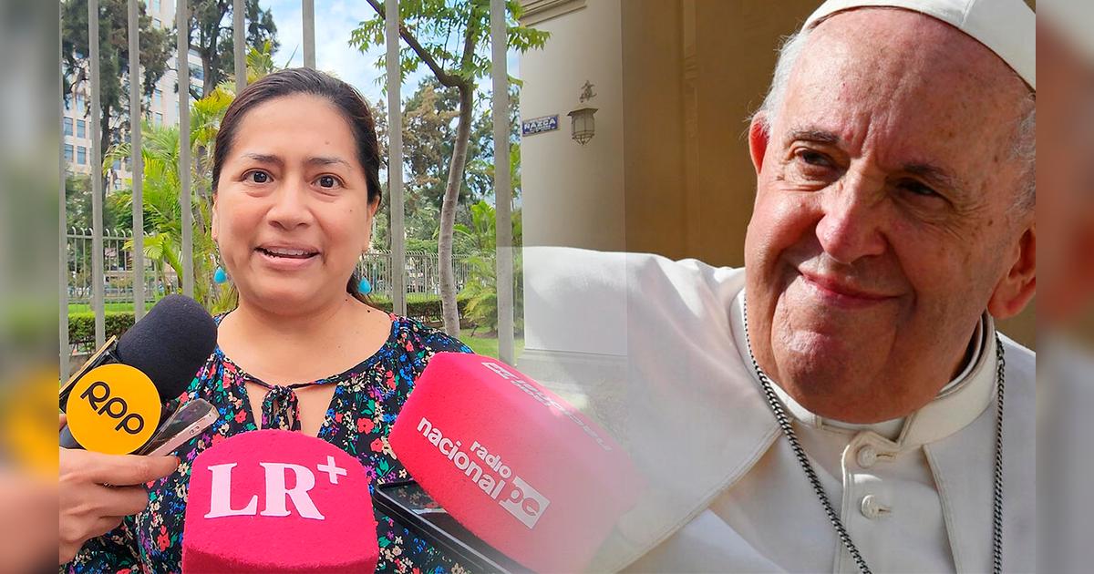 Papa Francisco: conoce a Edith Martínez, la peruana que recibió un ...