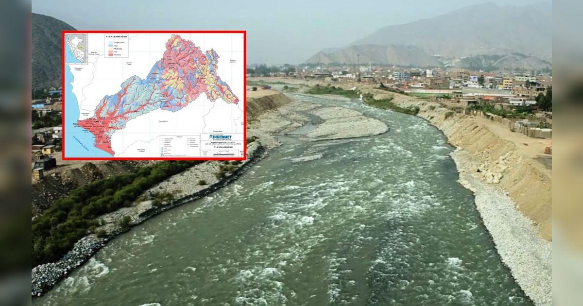 Ingemmet alerta metales pesados en el río Rímac: mapa revela arsénico y ...