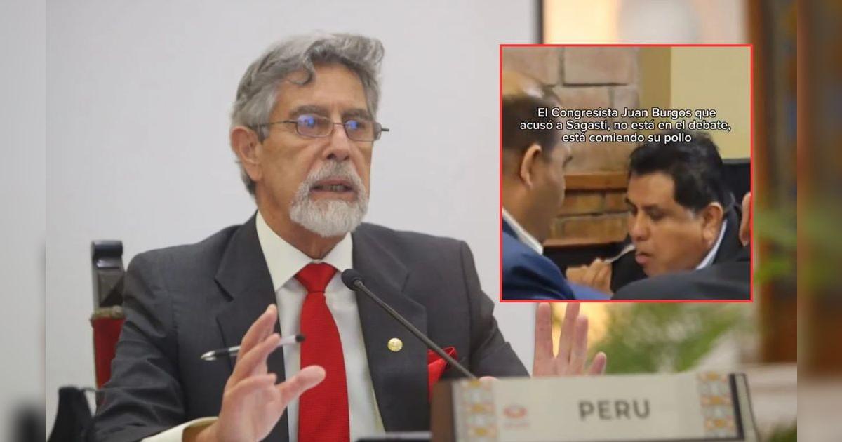 Francisco Sagasti: Partido Morado denuncia que Juan Burgos estaba en pollería durante votación ...