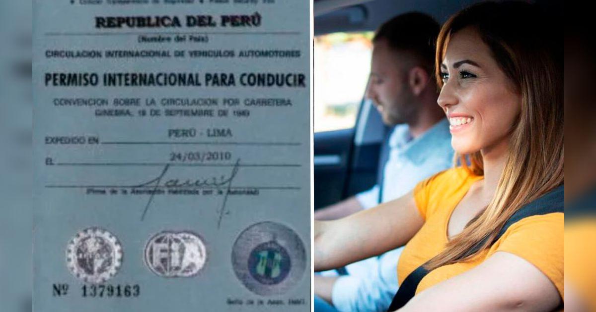 Peruanos sí pueden utilizar su licencia de conducir en otro país ...