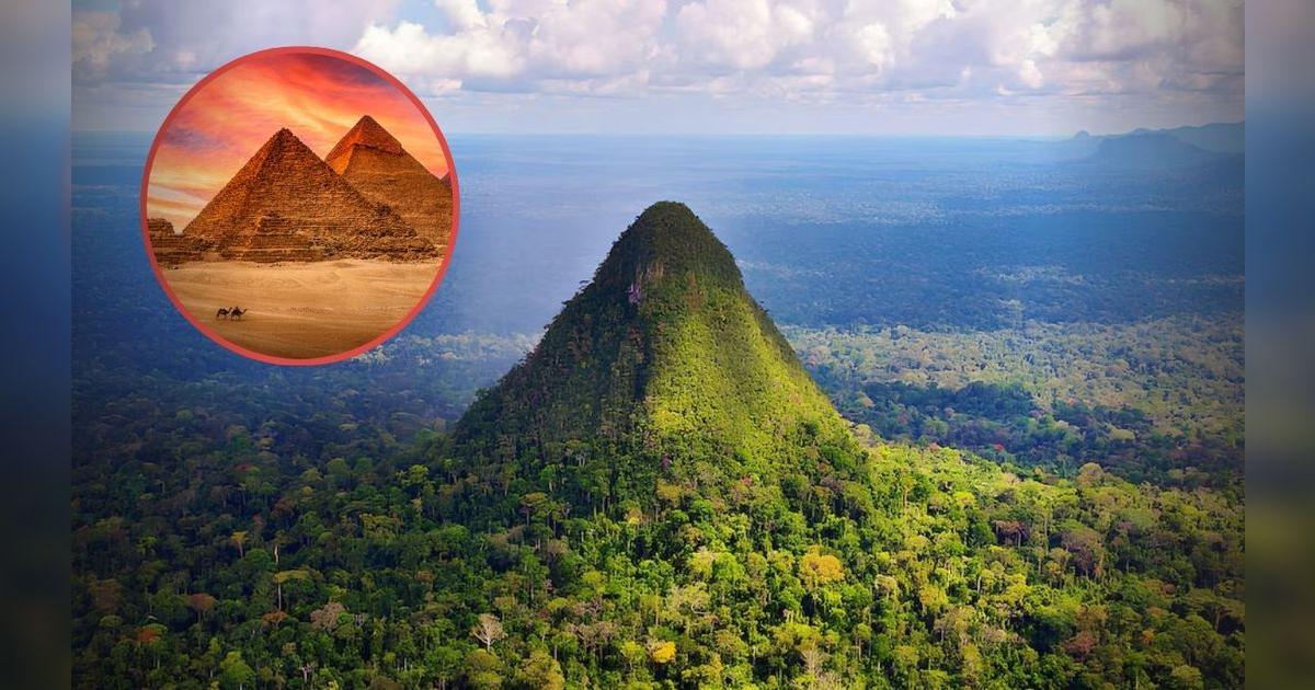 Cerro El Cono: La inmensa pirámide que dobla en tamaño a la Gran ...