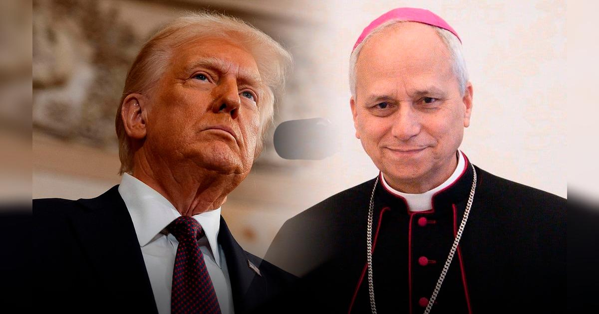 Donald Trump felicita a Robert Prevost tras ser elegido como el nuevo ...