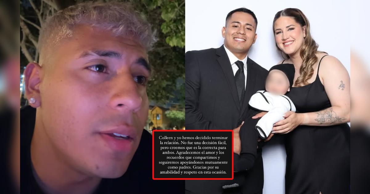 Ángel Ramírez y Colleen Barry anuncian el fin de su relación tras ampay del tiktoker: "No fue ...