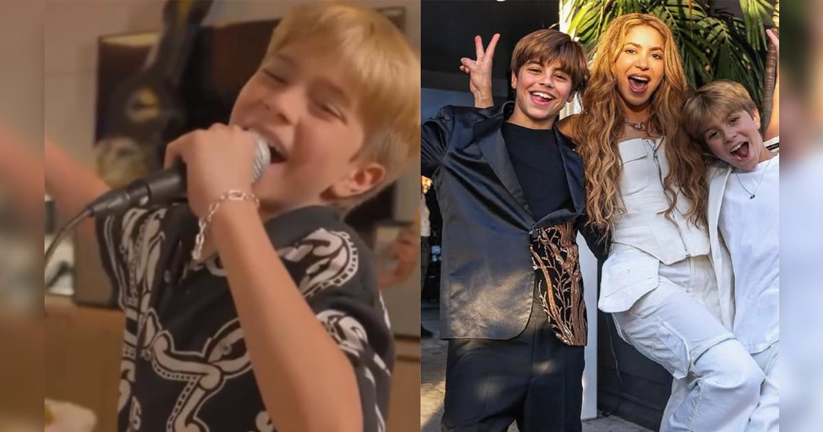Los hijos de Shakira, Milan y Sasha, sorprenden con su debut musical en el videoclip de 'The One ...