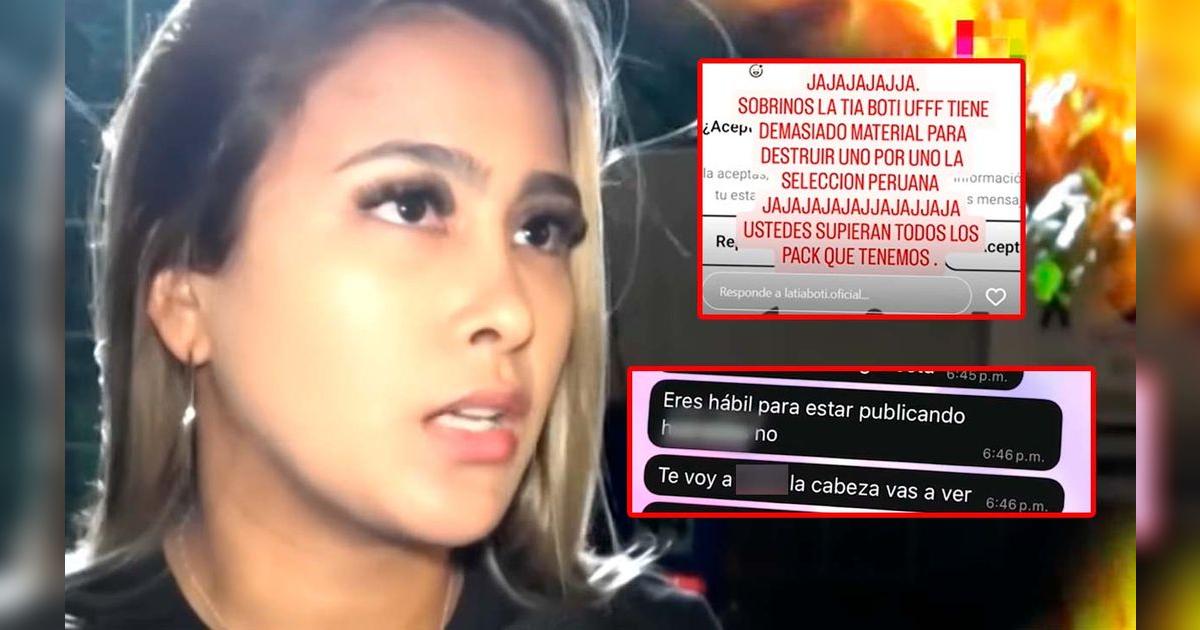 Expareja de Jefferson Farfán, Delany López, muestra fuertes amenazas de ...