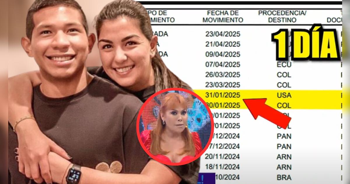 Magaly Medina expone pruebas del distanciamiento entre Edison Flores y ...