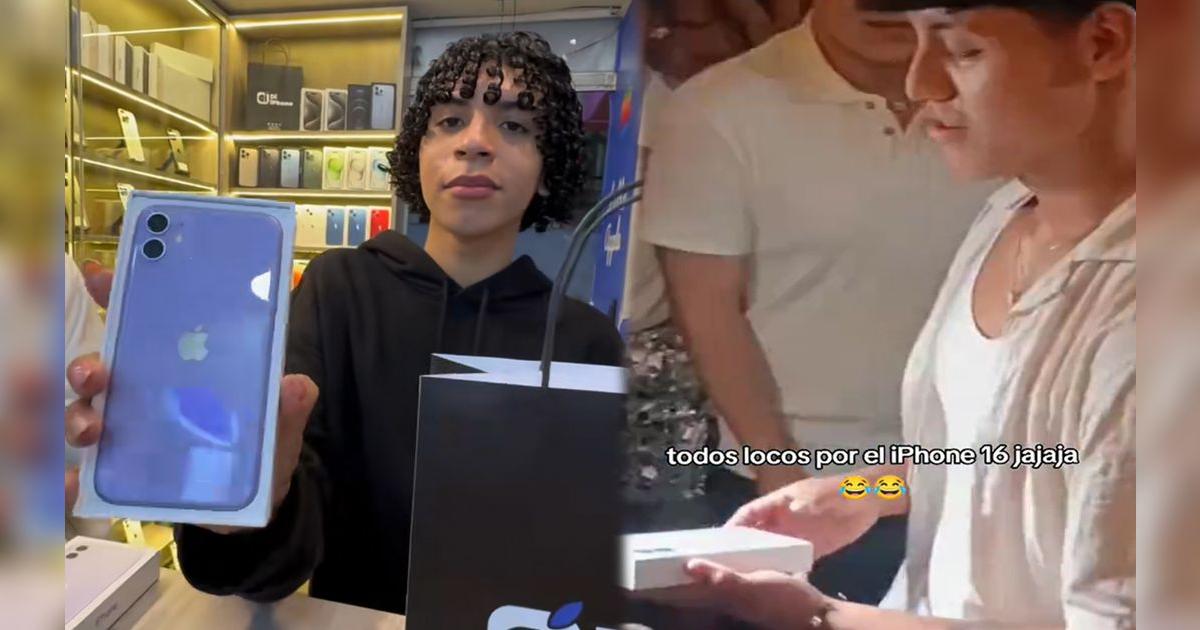 Tiktoker Valentino regaló iPhone en piñata de cumpleaños y joven ...