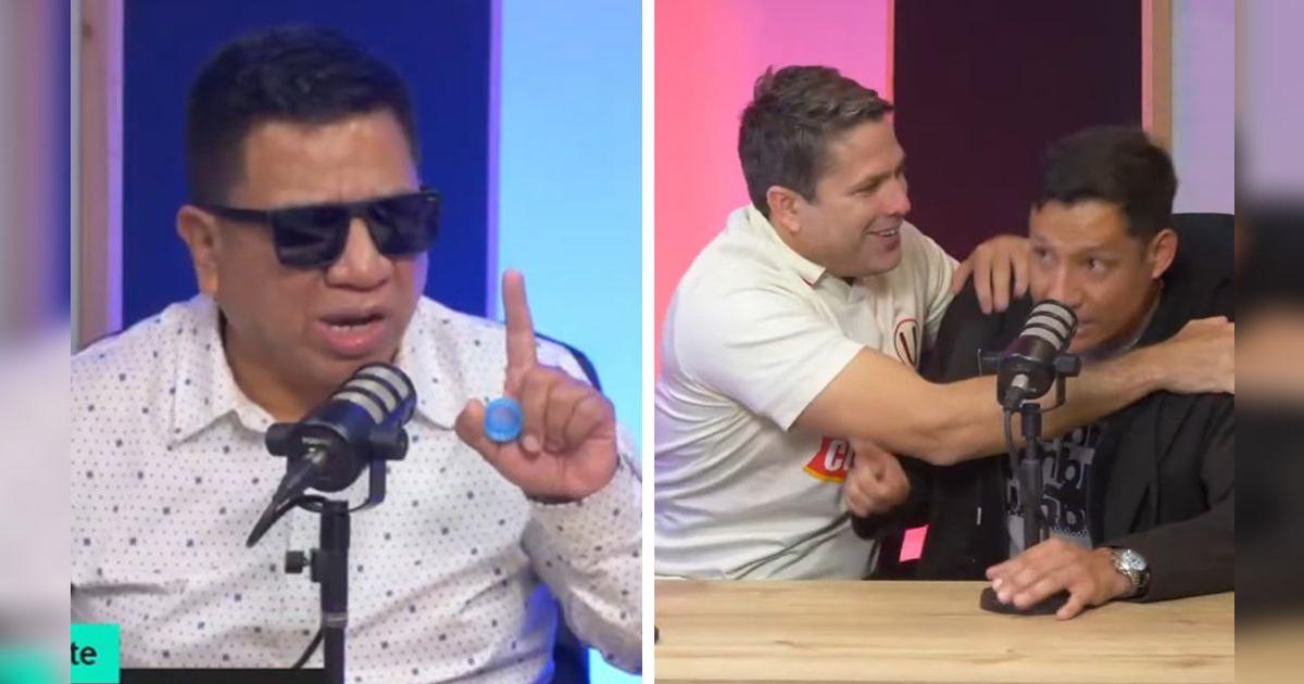 Silvio Valencia protagonizó tenso momento con periodista que lo retó a pelear en vivo: "A mí no ...