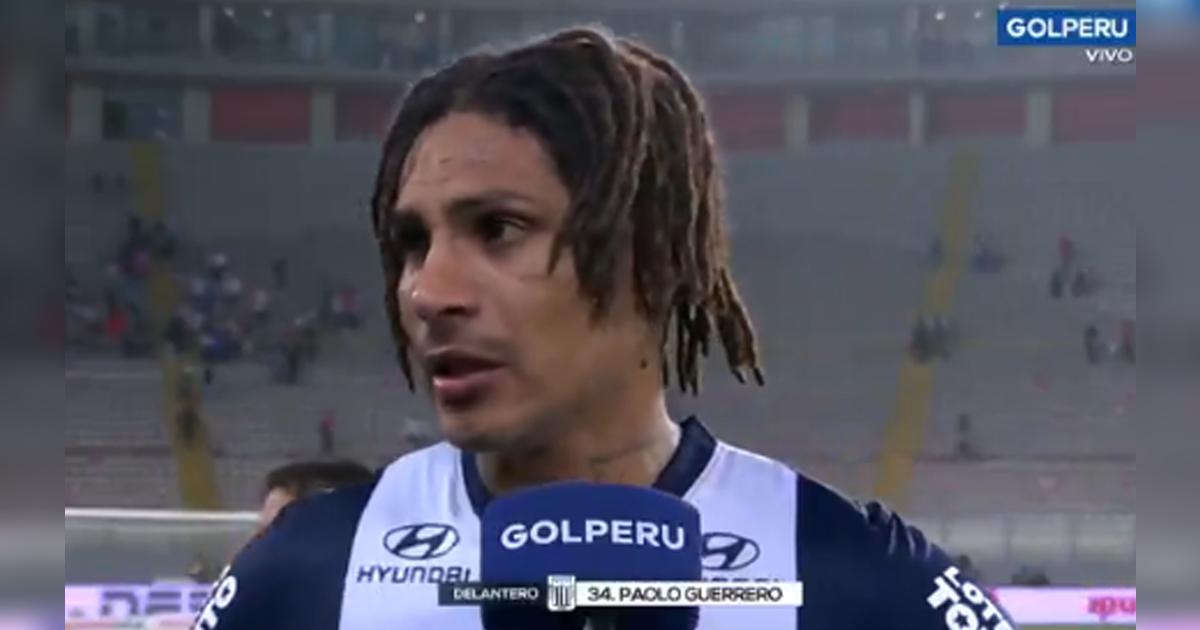 Paolo Guerrero se rinde ante el potrillo Piero Cari por su primera asistencia en Alianza Lima ...